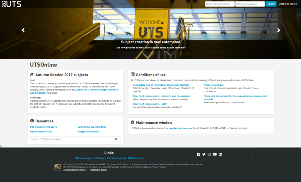 login_homepage_1 - Learning and Teaching Systems ITU